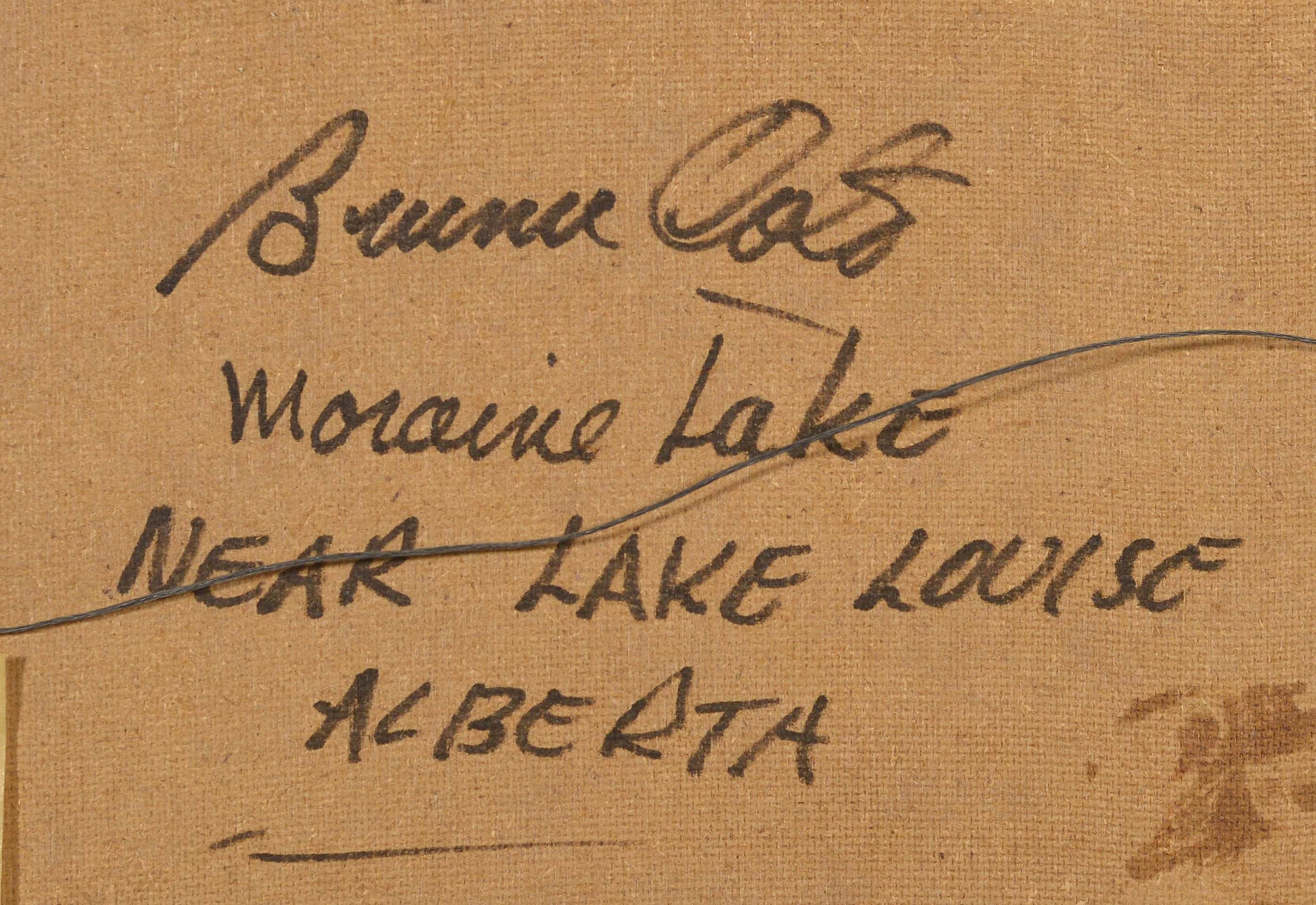 Bruno Côté | Moraine Lake near Lake Louise, Alberta (1981) | MutualArt