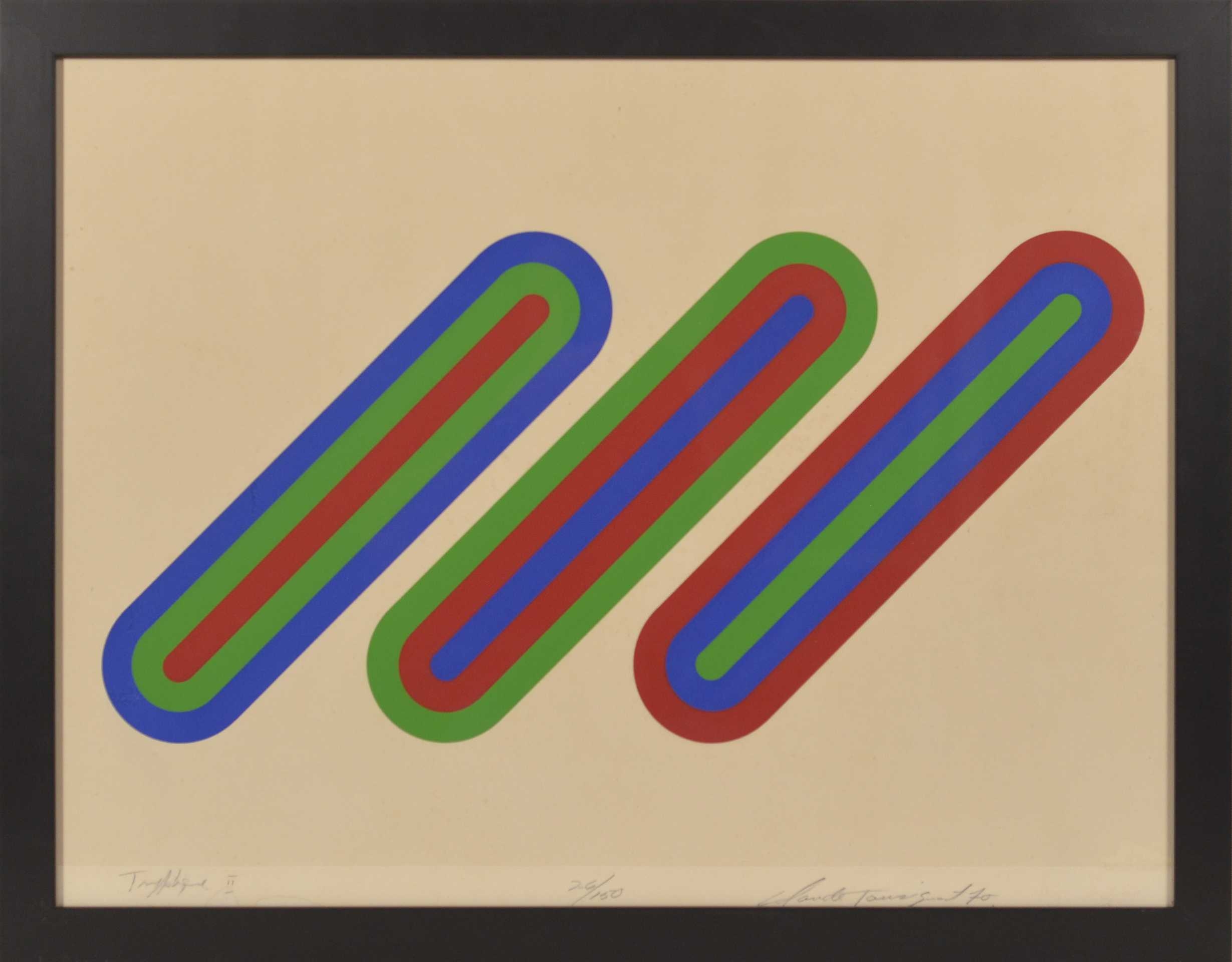 Claude Tousignant | Tryptique II (1970) | MutualArt