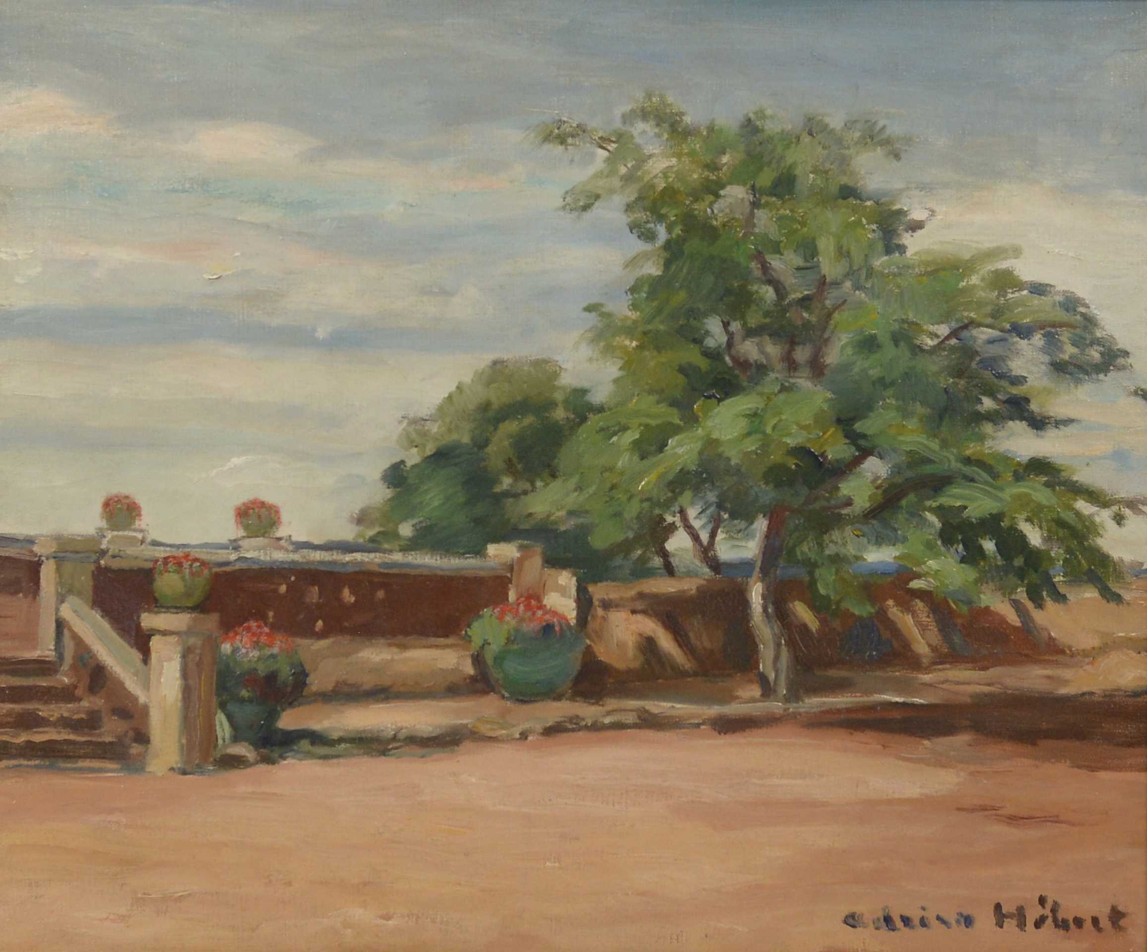 Adrien Hébert | Paysage Huile sur toile, signée en bas à droite Adrien ...