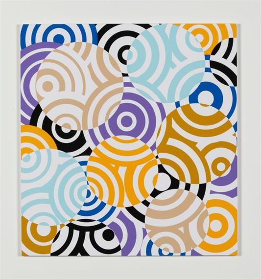 Antonio Asis | Interferences Cercles de couleurs (2010) | MutualArt