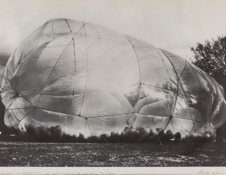 Christo | 42,390 Cubic Feet Packaging, (1968) | MutualArt