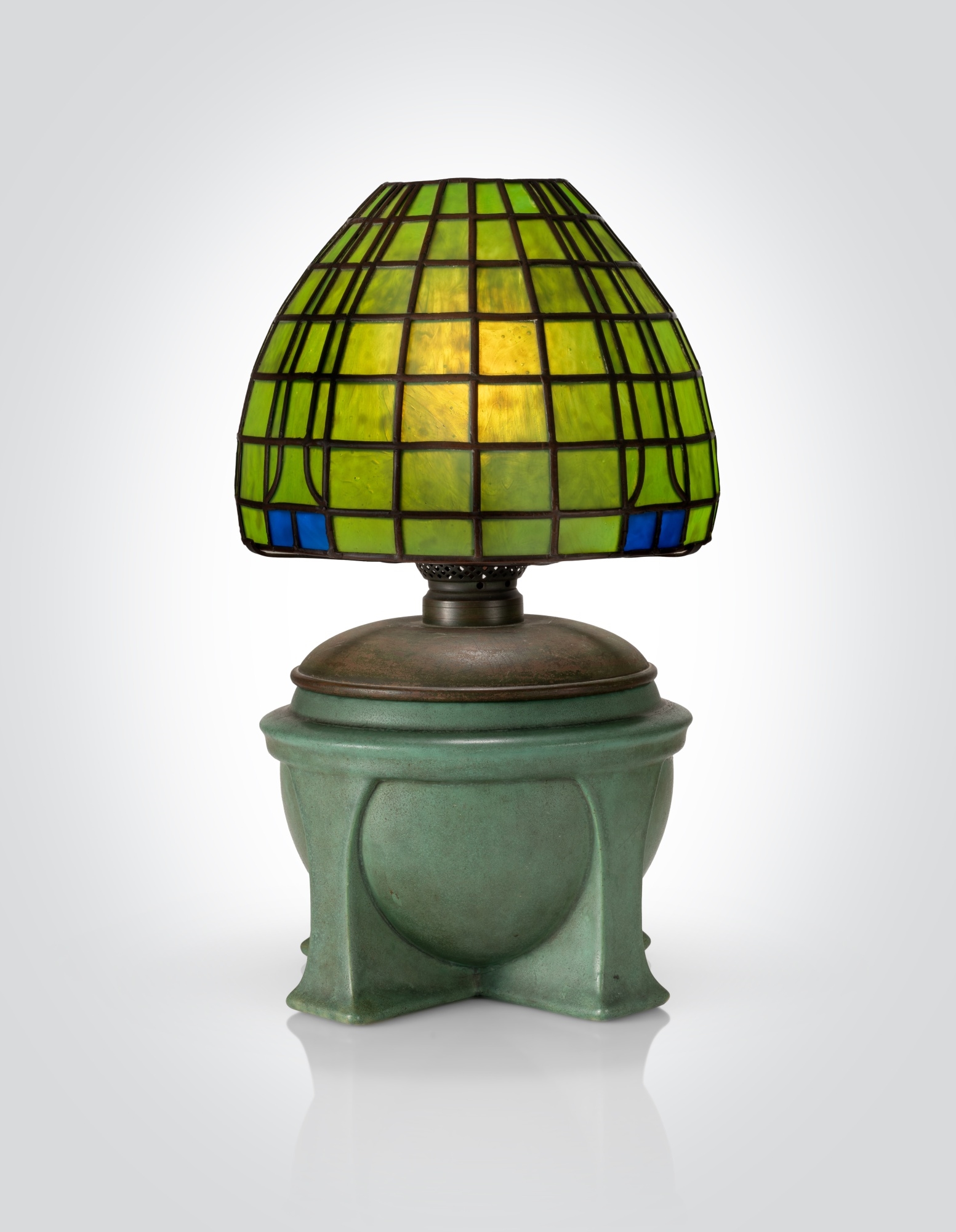 Teco Pottery | Table Lamp (Circa 1905) | MutualArt