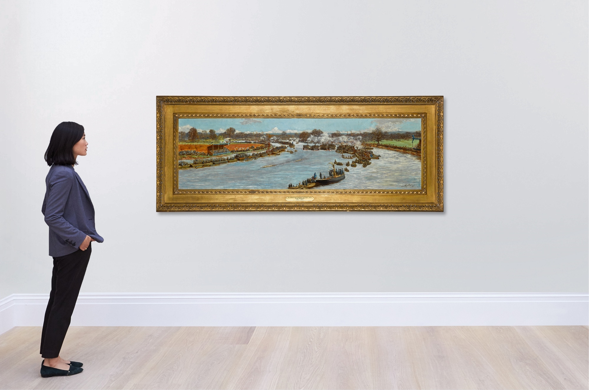 James Macbeth | The Oxford and Cambridge Boat Race (1880) | MutualArt