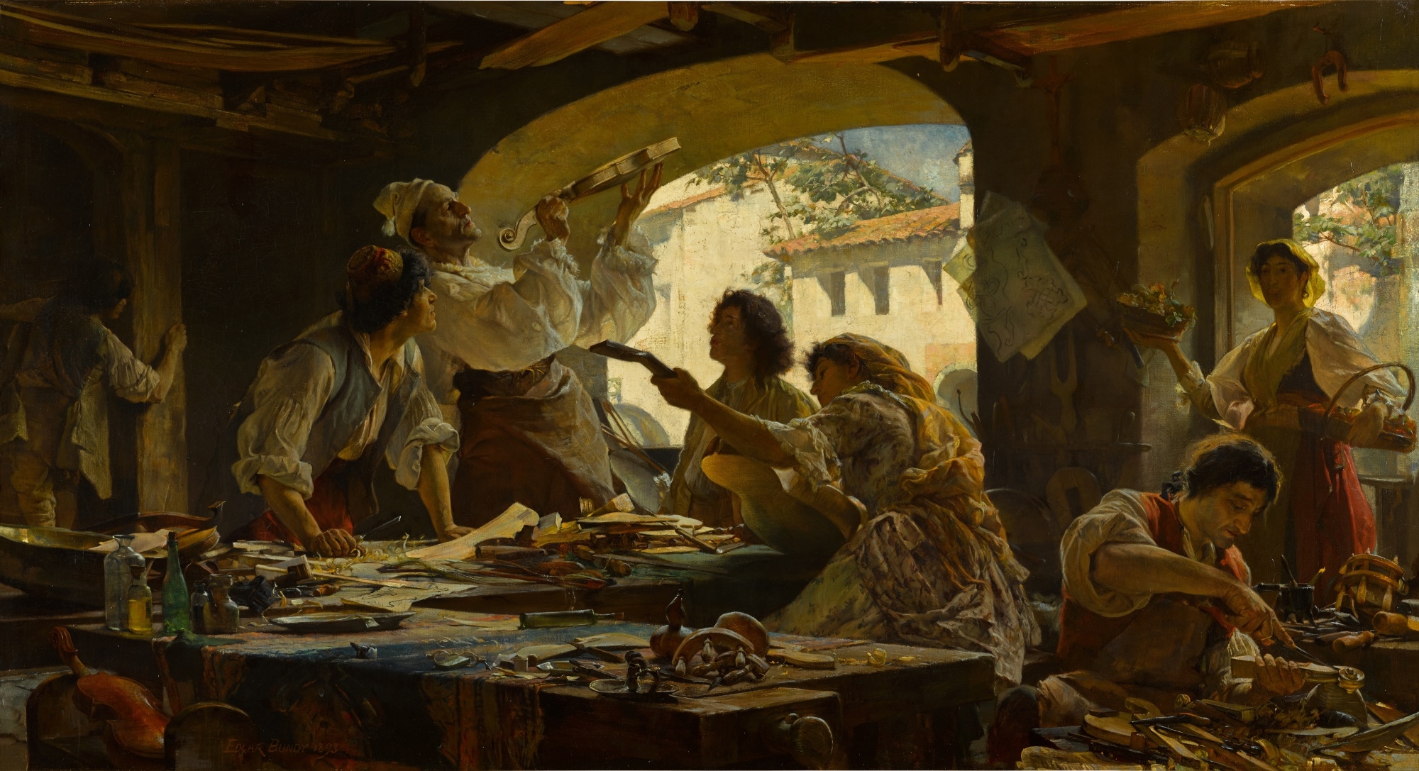 Edgar Bundy | Antonio Stradivari (1893) | MutualArt