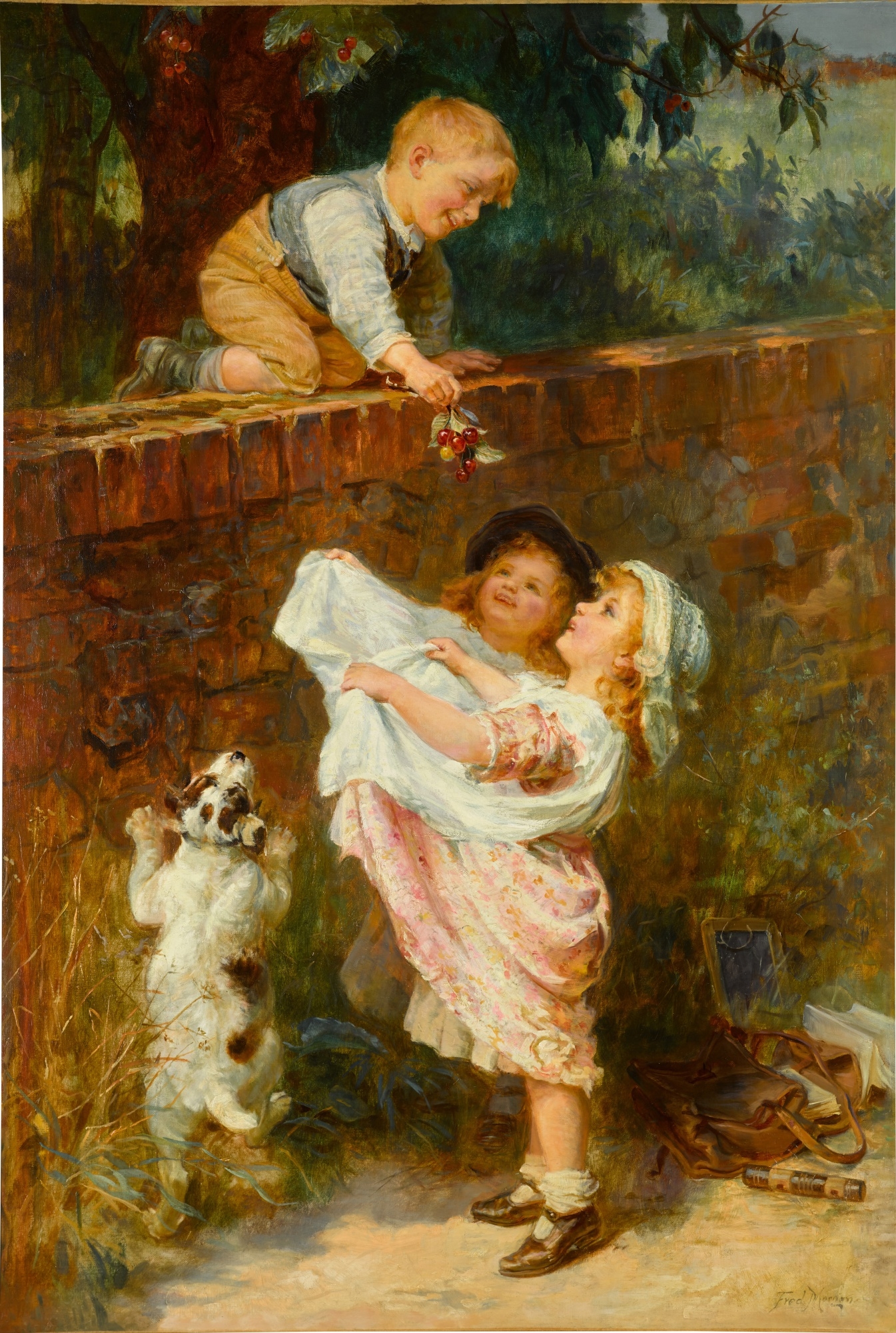 Frederick Morgan | Cherry Pickers | MutualArt