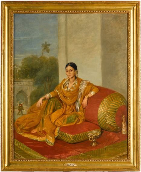 Arthur William Devis | Portrait of an Indian Lady, traditionally called ...