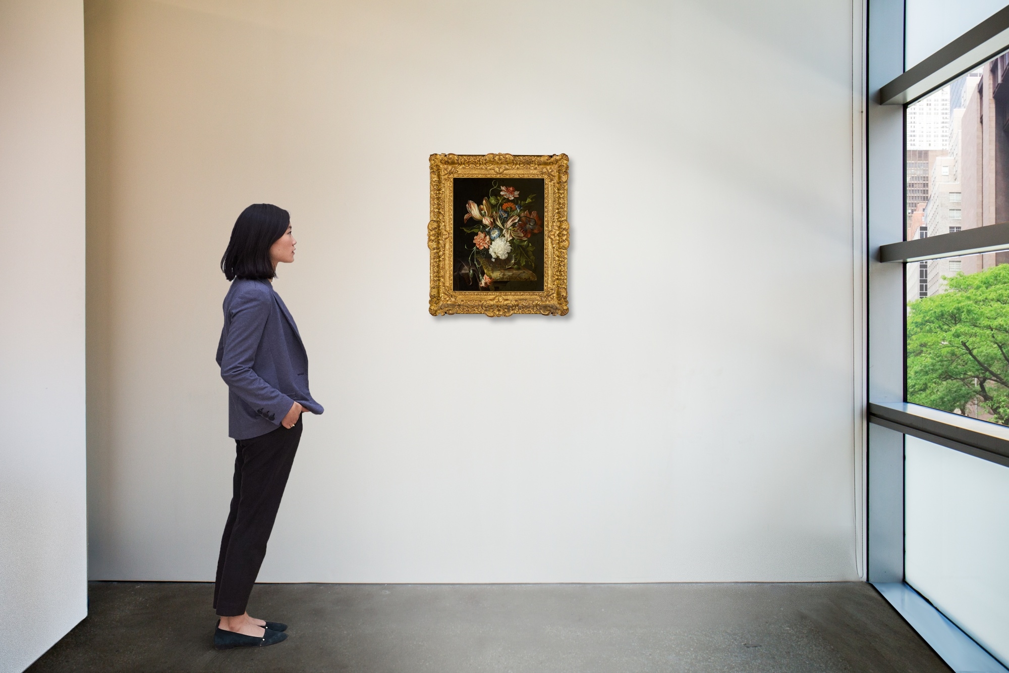 Anna Ruysch | Still life of flowers, with peonies, carnations ...