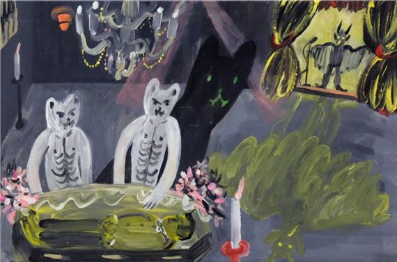 Kateřina Barabášová | Death of a golden nightingale (2019) | MutualArt