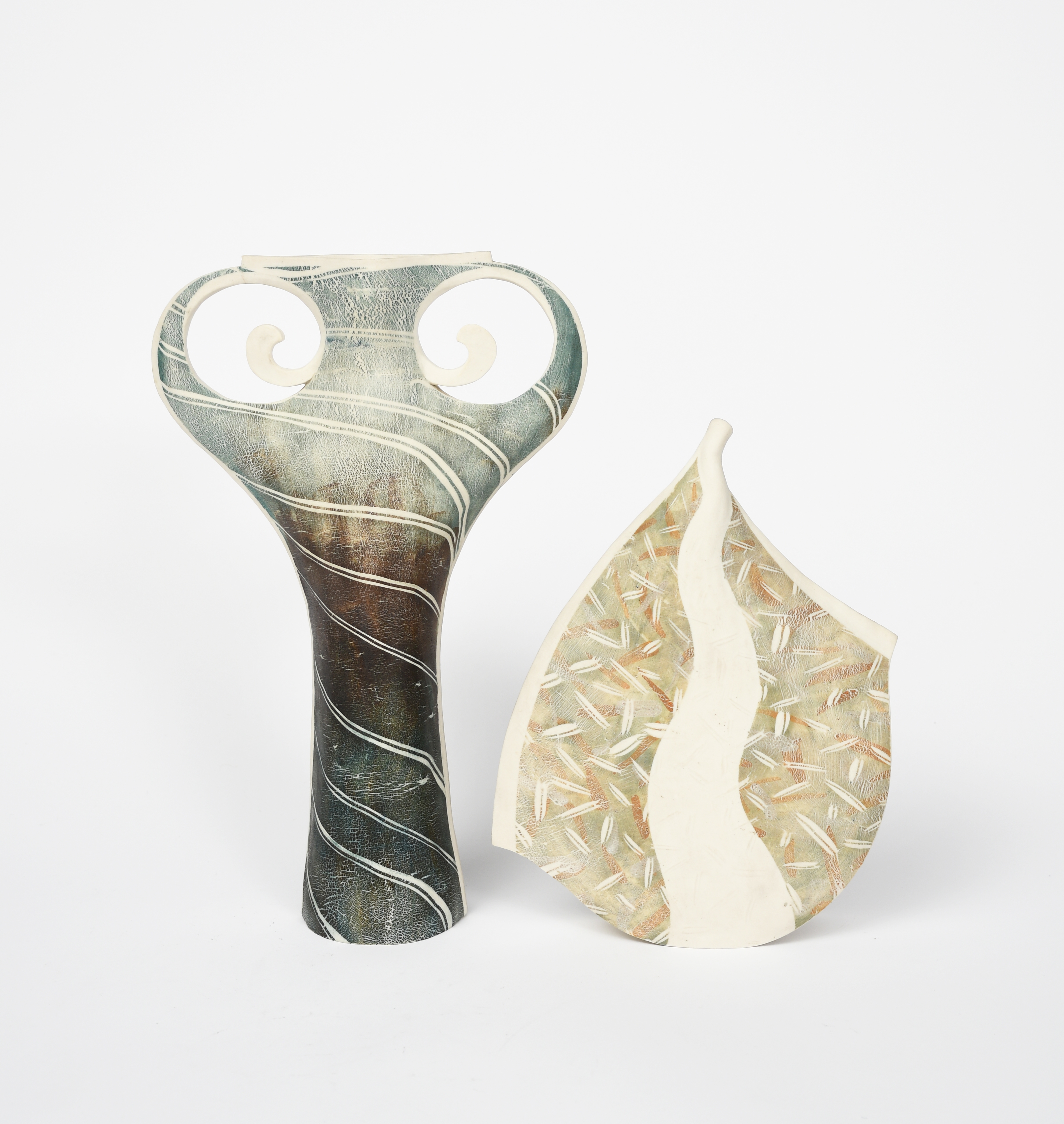 Gordon Cooke | twin-handled vase | MutualArt