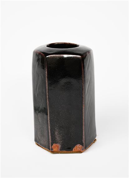 Bernard Howell Leach | a Leach Pottery stoneware cut-sided vase ...
