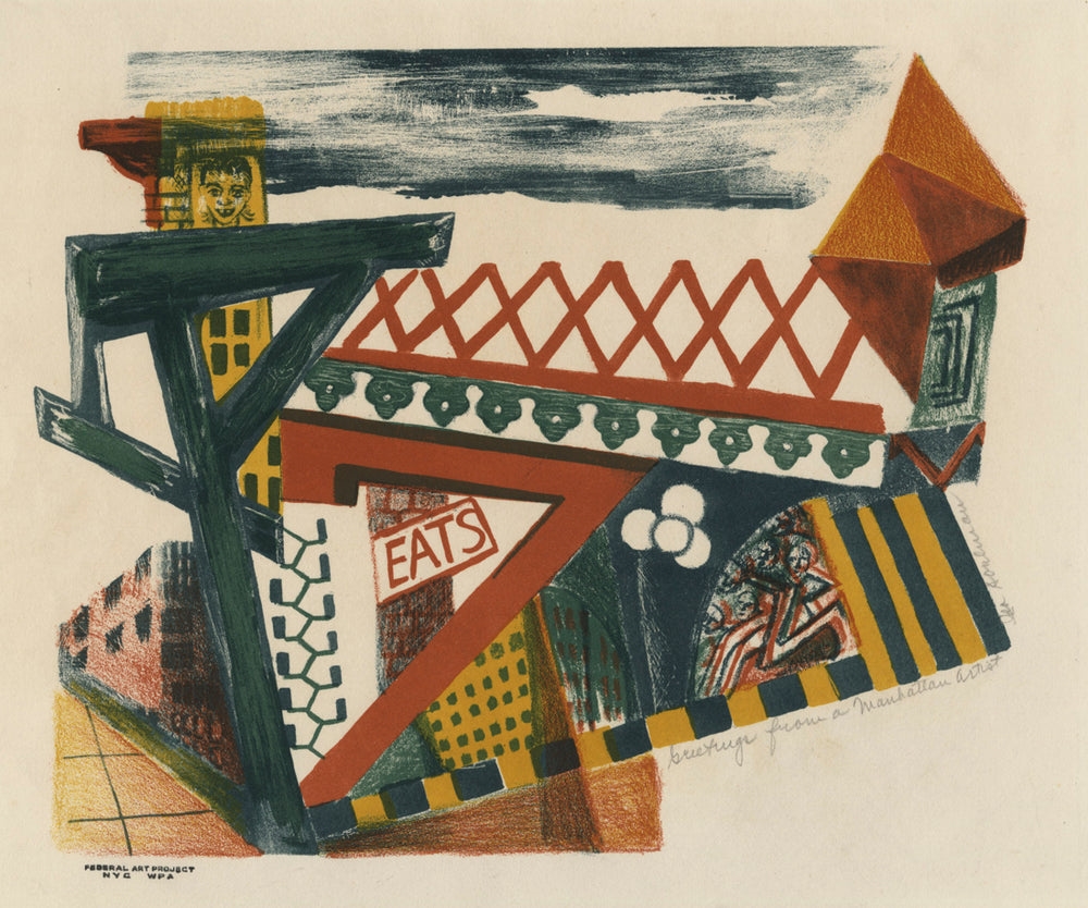 Ida Abelman | Greetings from a Manhattan Artist. | MutualArt