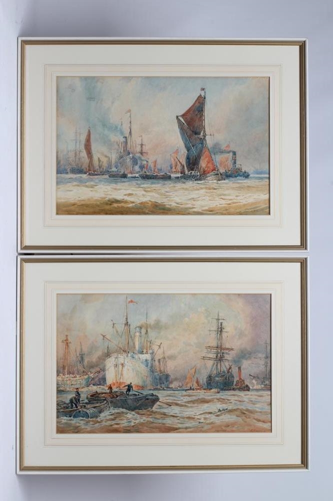 Sydney Goodwin | Busy Shipping Scenes | MutualArt