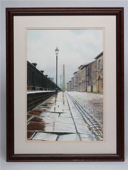 Stuart Hirst | View of Saltaire Bradford | MutualArt