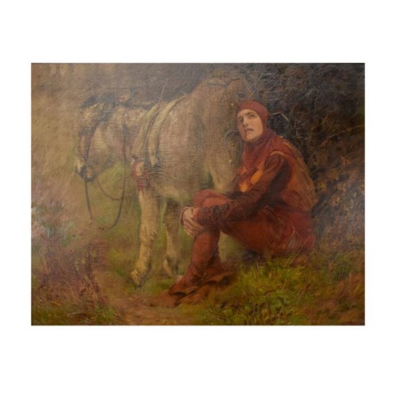 Roland Wheelwright | Resting Harlequin (1902) | MutualArt