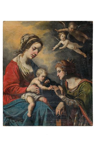 Mario Balassi | Matrimonio mistico di Santa Caterina | MutualArt