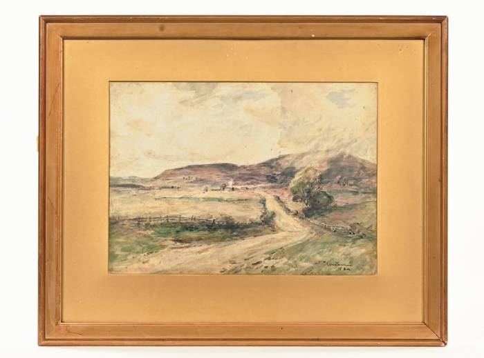 William Leighton Leitch | View of parkland from a country house | MutualArt
