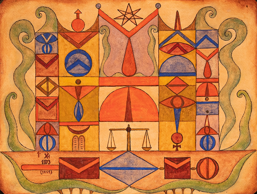 Alejandro Xul Solar | Grafía (1959) | MutualArt