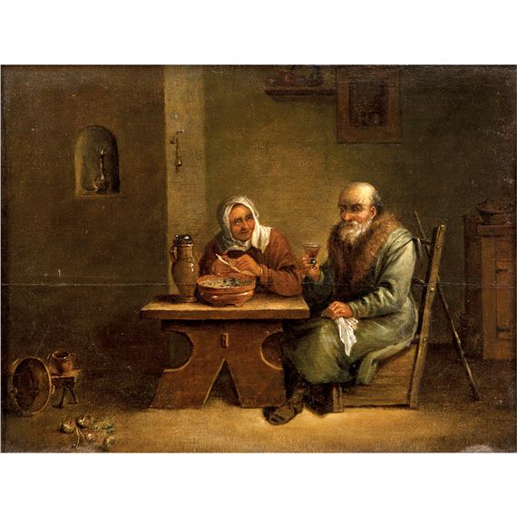 David Teniers the Younger | Escena en un interior de cocina | MutualArt
