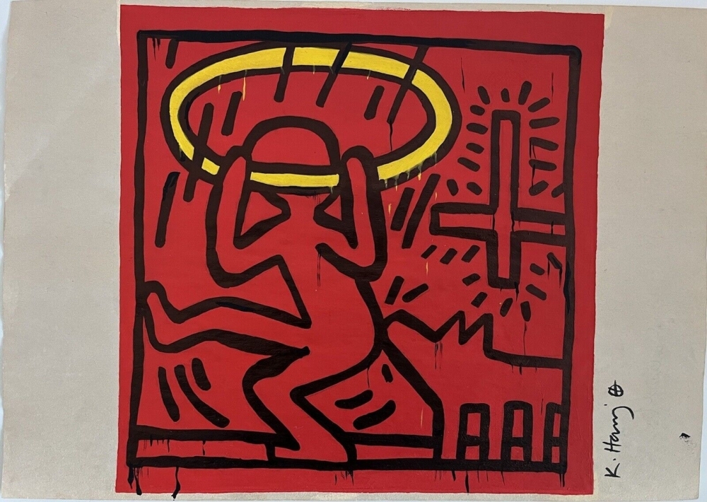 Keith Haring | Keith Haring - Drawing (Untitled) (2019) | MutualArt