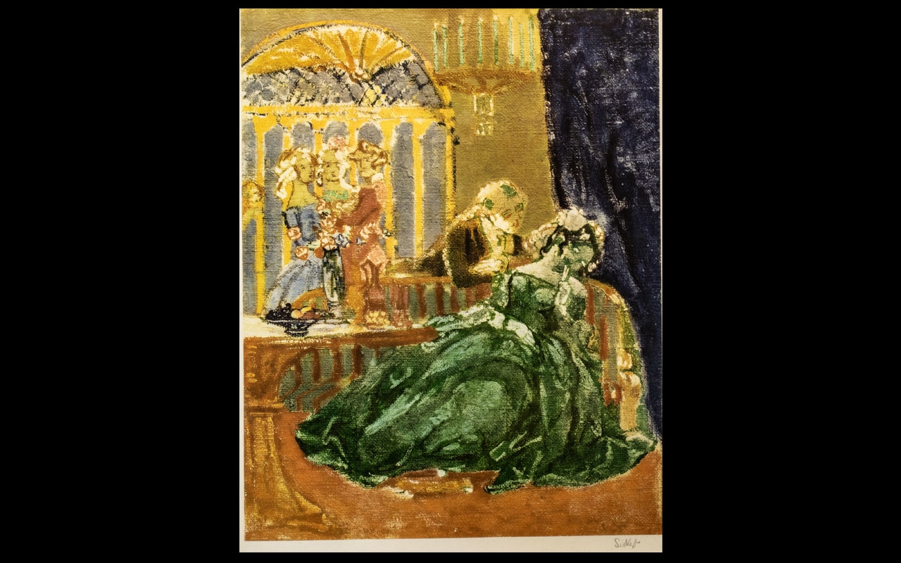 Walter Richard Sickert | a scene from a stage play | MutualArt