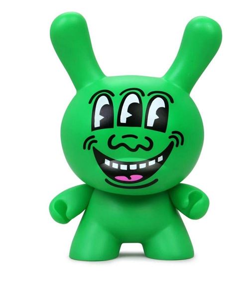 Keith Haring | Three Eyed Face Dunny | MutualArt