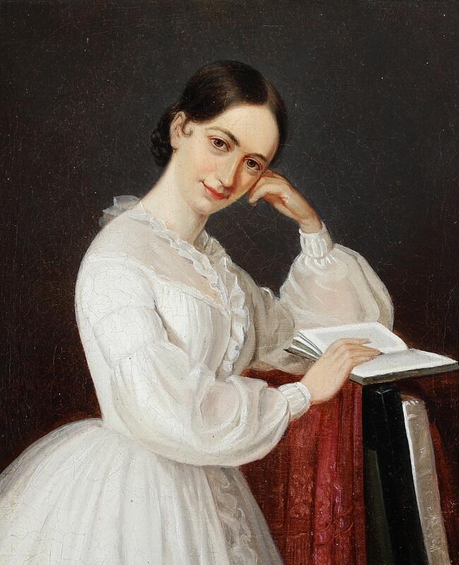 Emil Bærentzen | Portrait of Johanne Luise Heiberg | MutualArt