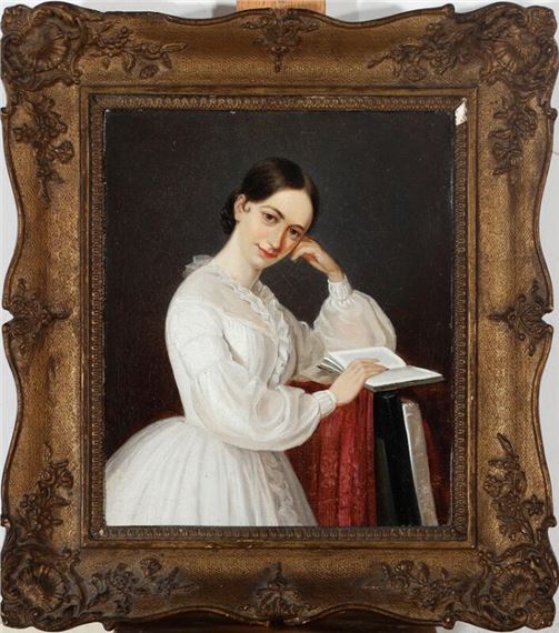 Emil Bærentzen | Portrait of Johanne Luise Heiberg | MutualArt