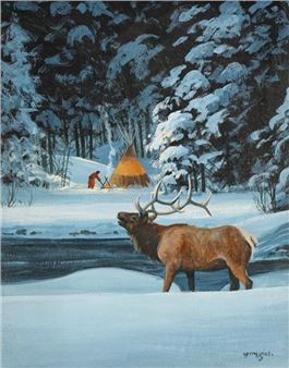 Gerry Metz | Teton Trappers | MutualArt