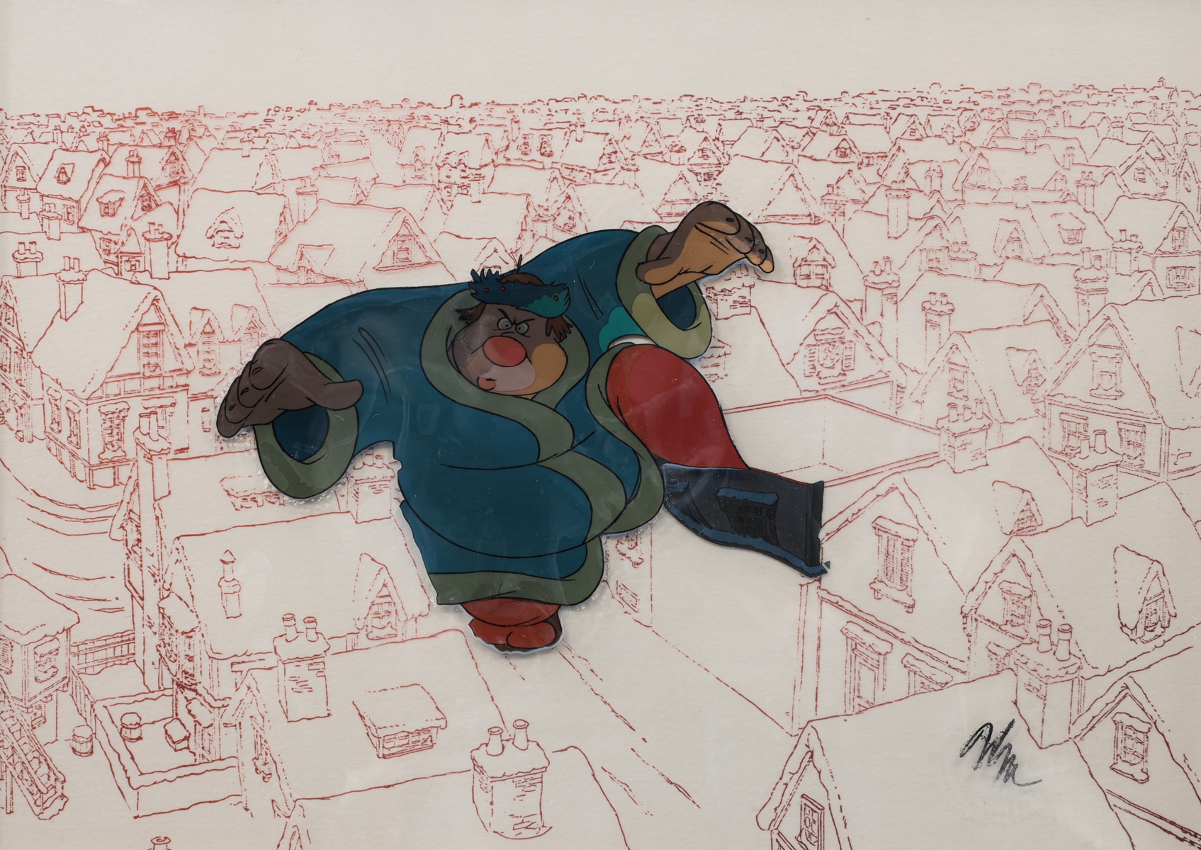 Walt Disney | Group of two vintage Walt Disney Productions animation ...