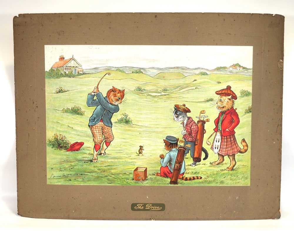 Louis Wain | The Dogs' Academy and Mrs Tabitha's Cats' Academy (Early ...