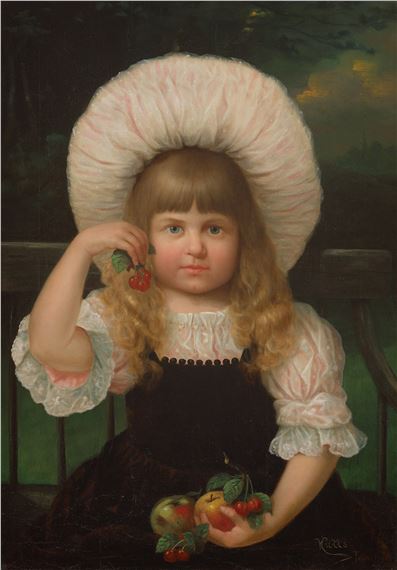 William Cutts | Portrait of Winnifred (Circa 1888) | MutualArt