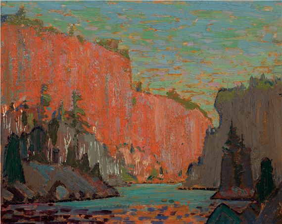 Tom Thomson | Petawawa Gorges (1916) | MutualArt