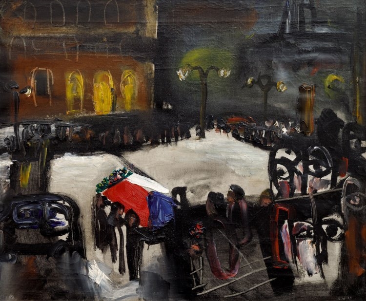 Josef Jira | Funeral of Mr Trnka (1970) | MutualArt