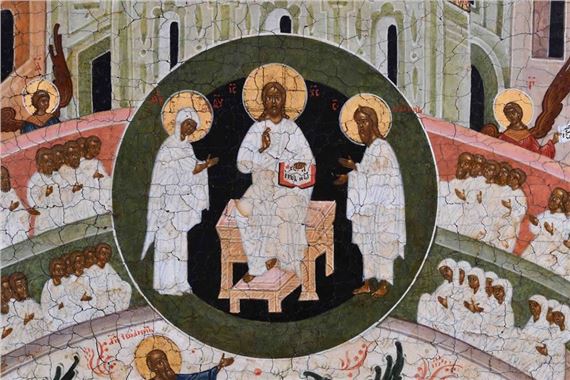 Russian School, 19th Century | Deësis Ikone | MutualArt