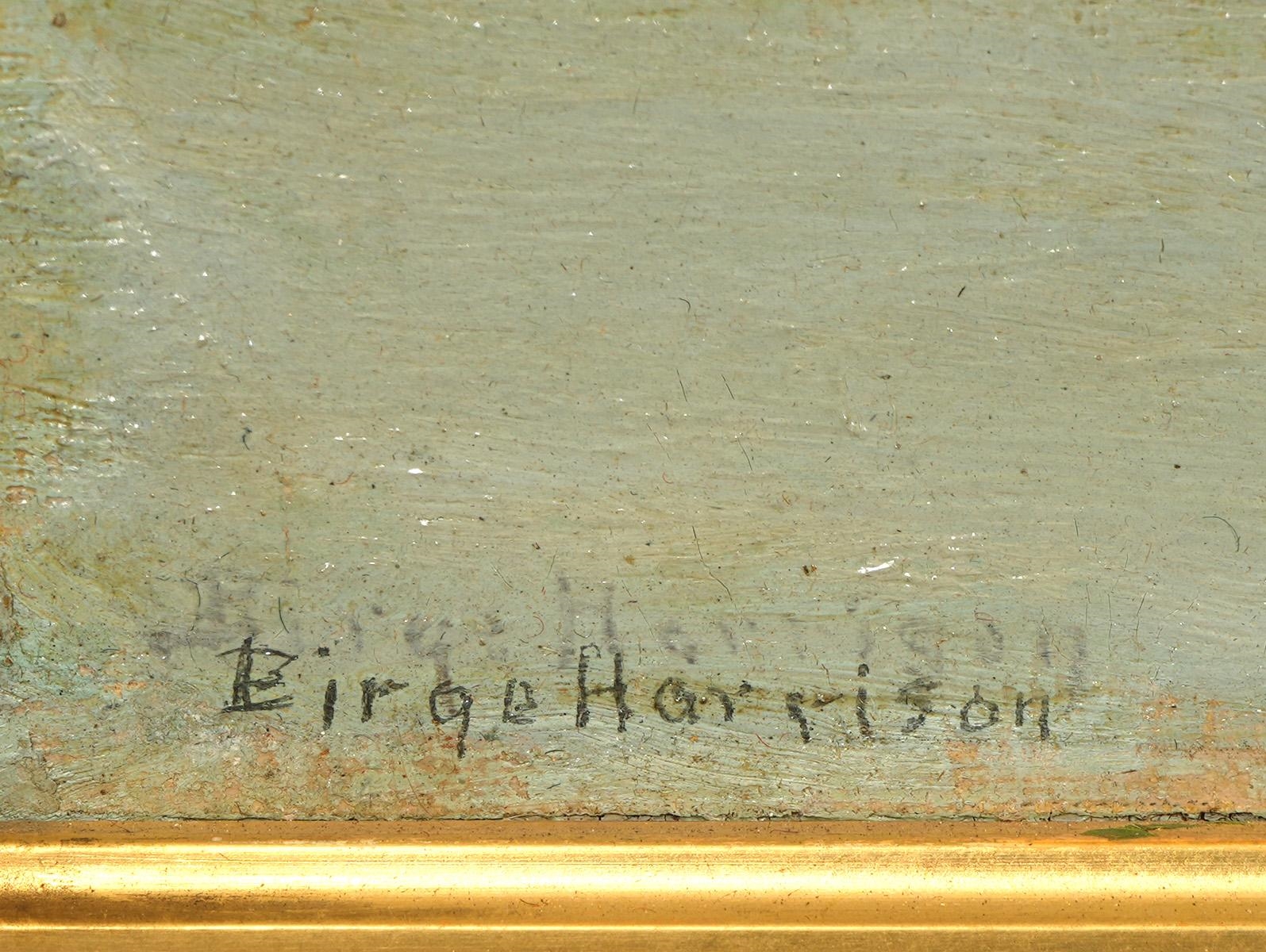 Lowell Birge Harrison | Birge Harrison 'December Twilight' Oil Painting ...