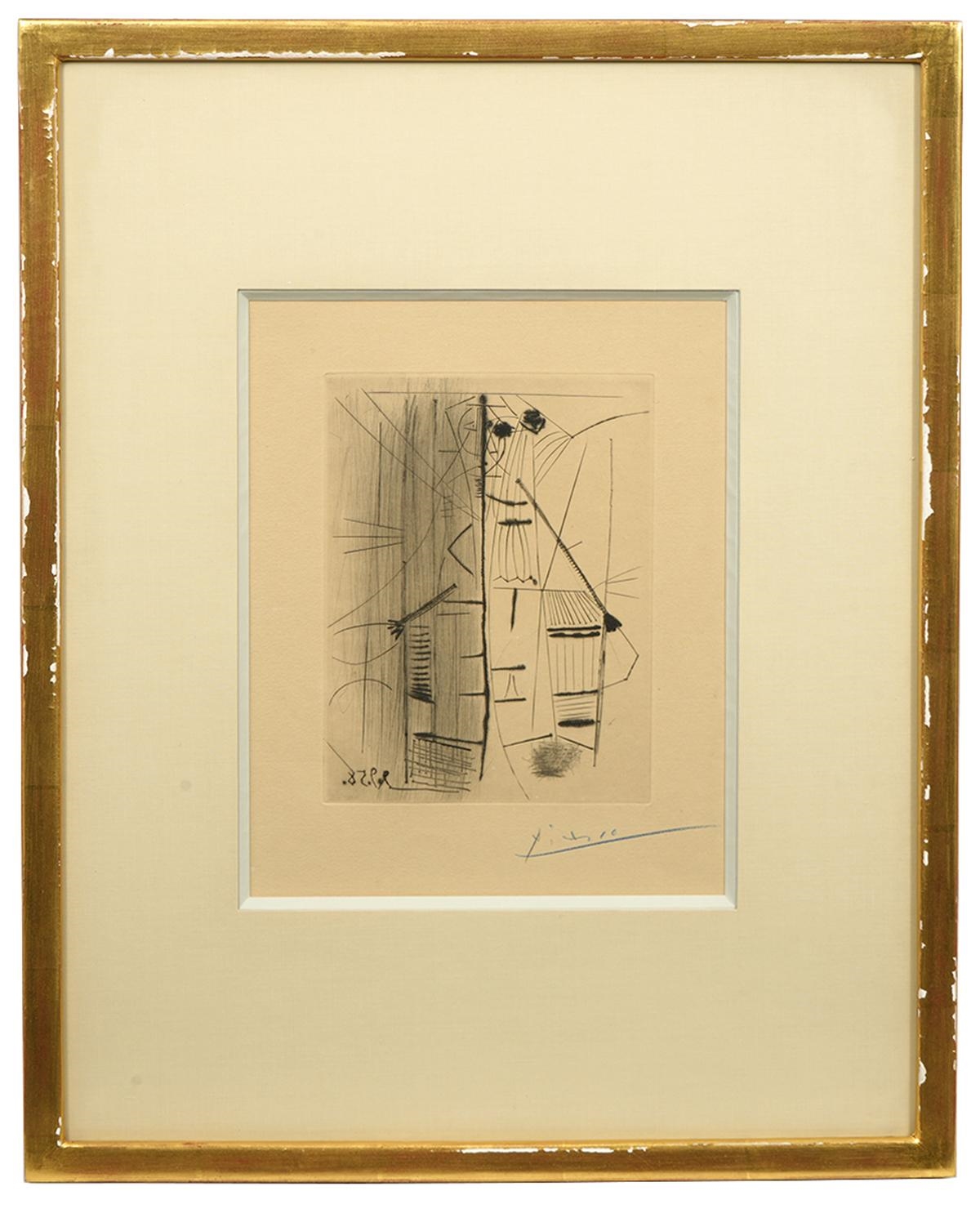 Pablo Picasso | Pablo Picasso Etching 'Les Menines Et La Vie' (1958 ...