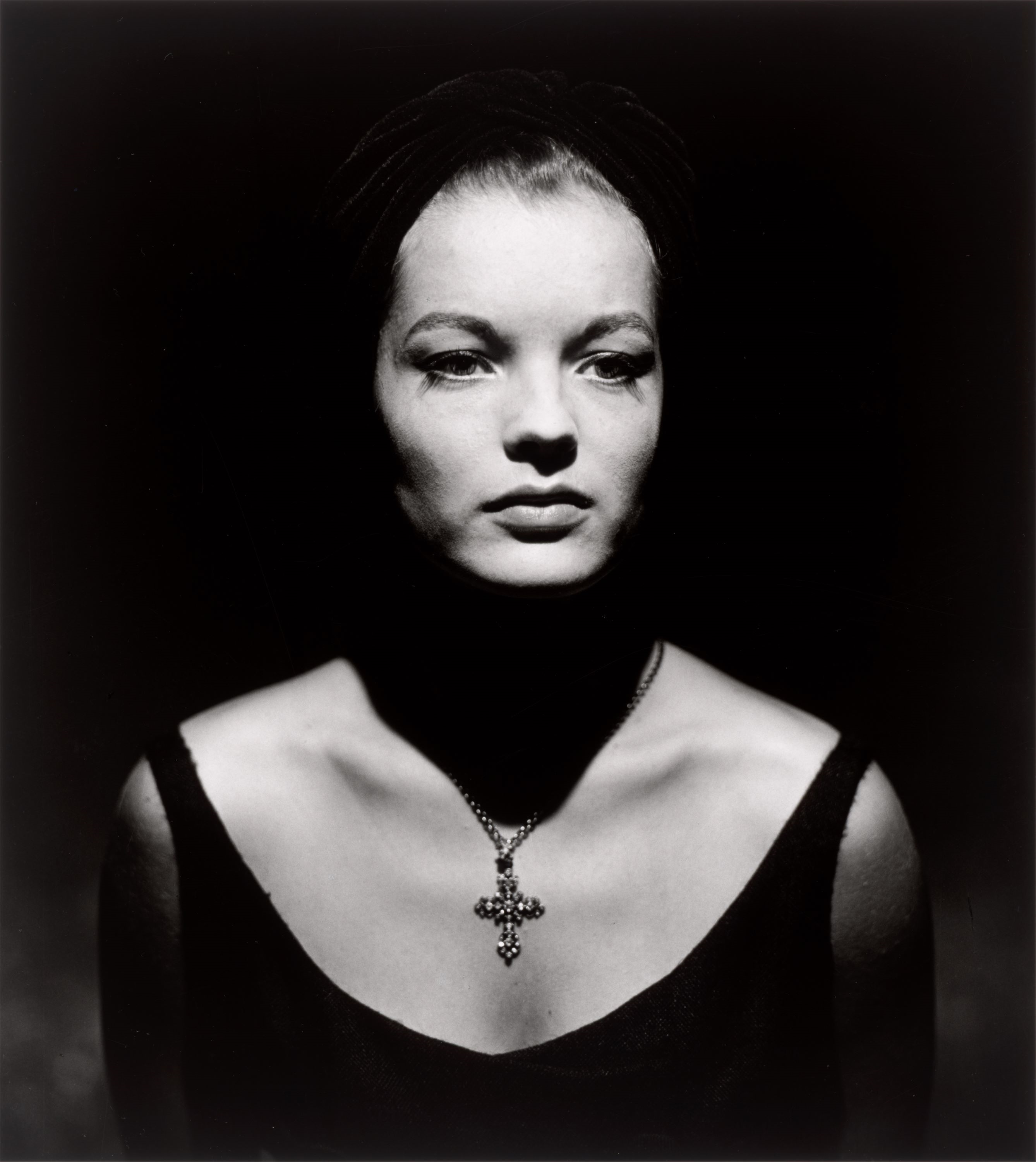 F.C. Gundlach | ”Romy Schneider mit Kreuz, Hamburg. (1961) | MutualArt