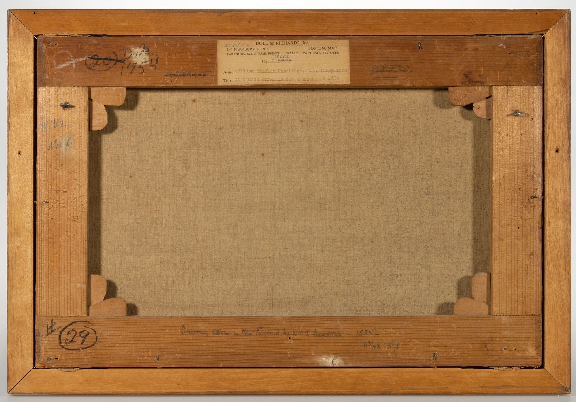 William Stanley Haseltine | LANDSCAPE (Circa 1855) | MutualArt