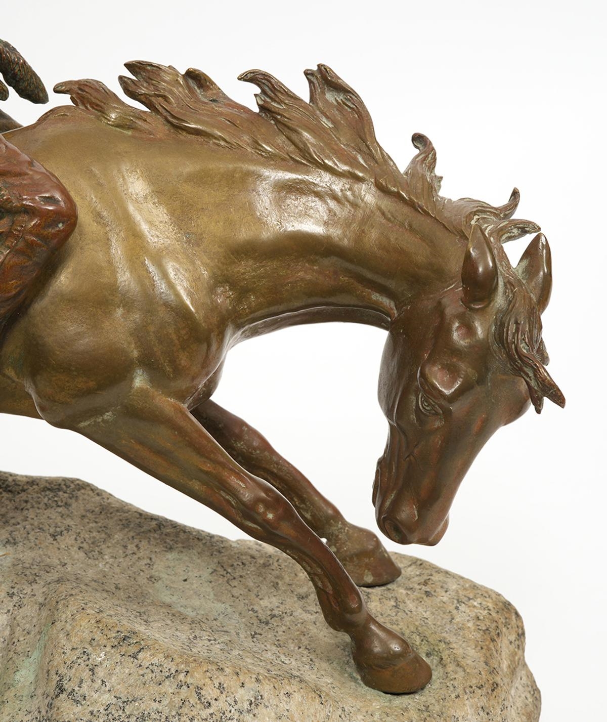 Carl Kauba | Carl Kauba Bronze Native American on Horseback | MutualArt