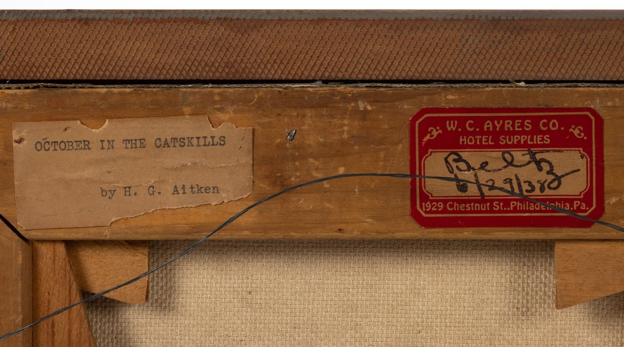 Harry G. Aitken | OCTOBER IN THE CATSKILLS (20th Century) | MutualArt