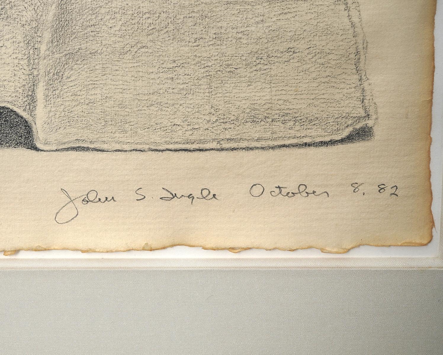 John Stuart Ingle | 2 John Stuart Ingle Charcoal Drawings | MutualArt