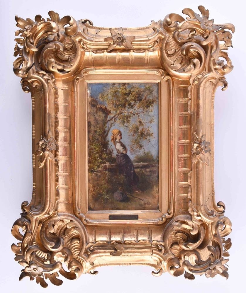 Emanuel Spitzer | Bei der Rast (1875) | MutualArt