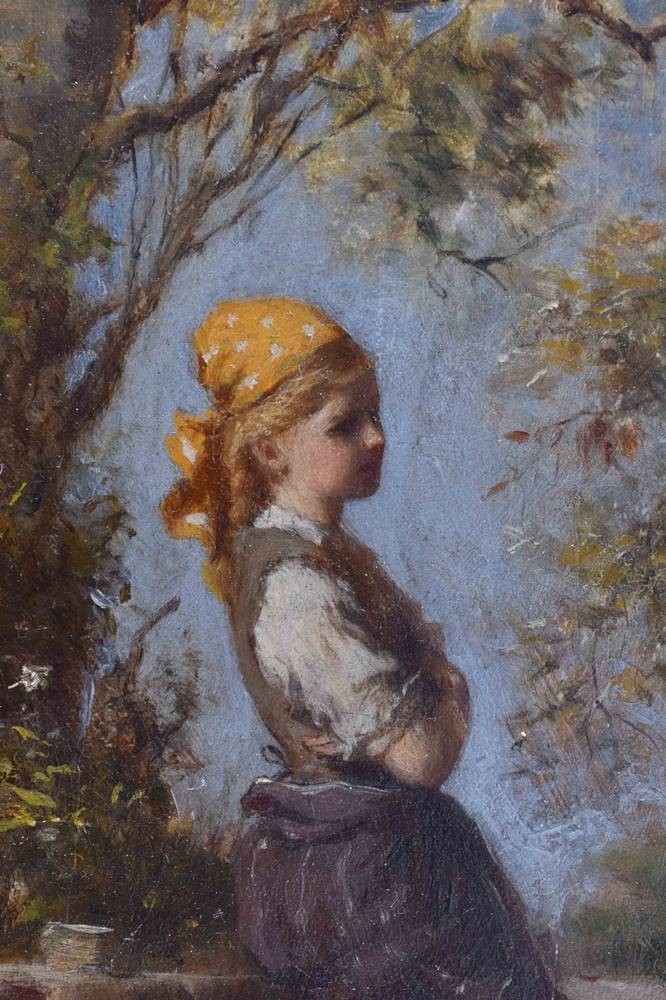 Emanuel Spitzer | Bei der Rast (1875) | MutualArt