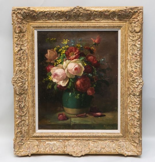 Anton Funke | Blumenstillleben | MutualArt