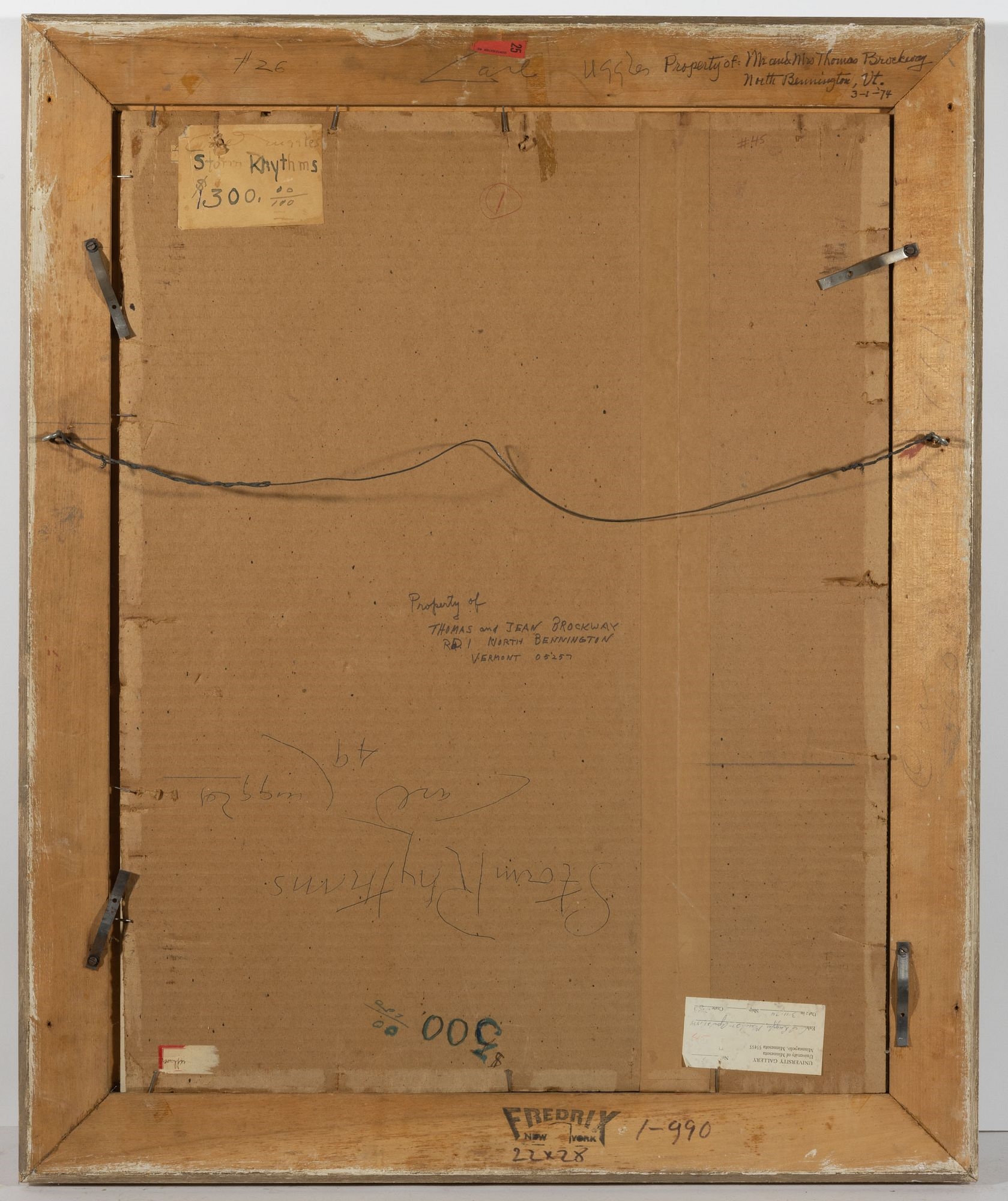 Carl Ruggles | STORM RHYTHMS (1949) | MutualArt