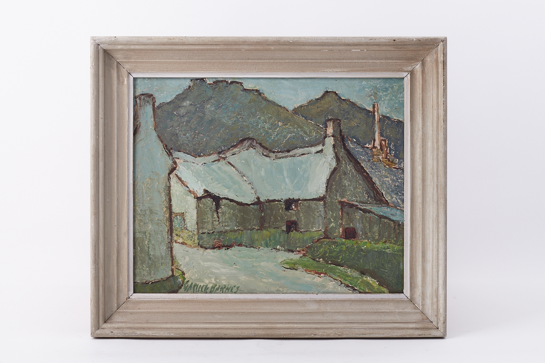 Garlick Barnes | Garlick Barnes (1891-1987) oil on board | MutualArt