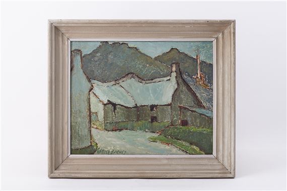 Garlick Barnes | Garlick Barnes (1891-1987) oil on board | MutualArt