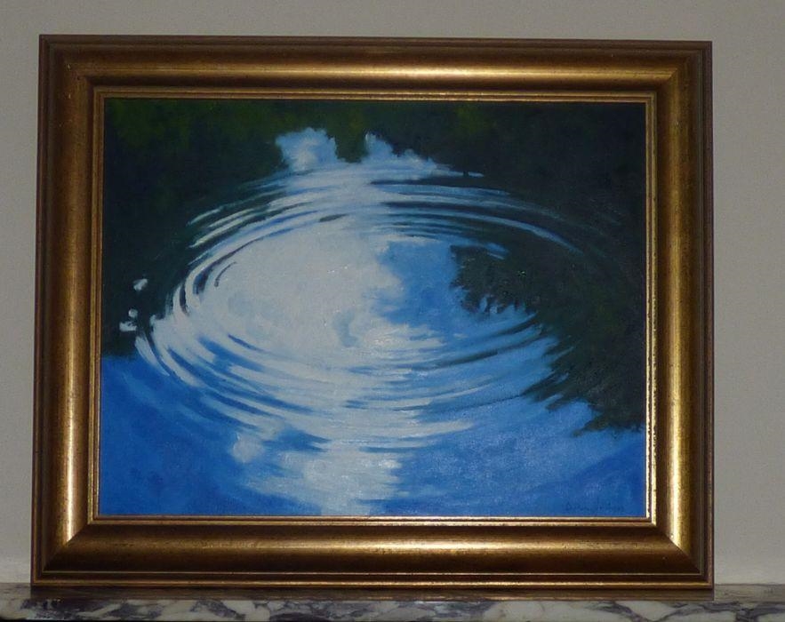 Dave Powell | Impressionistic study of a whirlpool | MutualArt