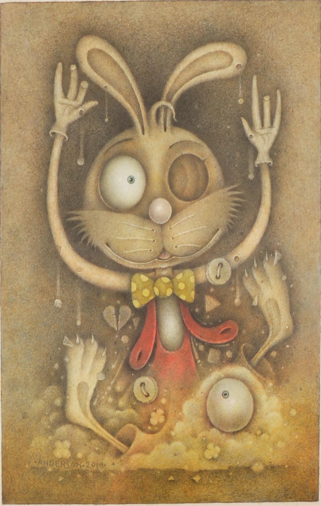 Wayne Anderson | The Genie from Who Censored Roger Rabbit (2018) | MutualArt