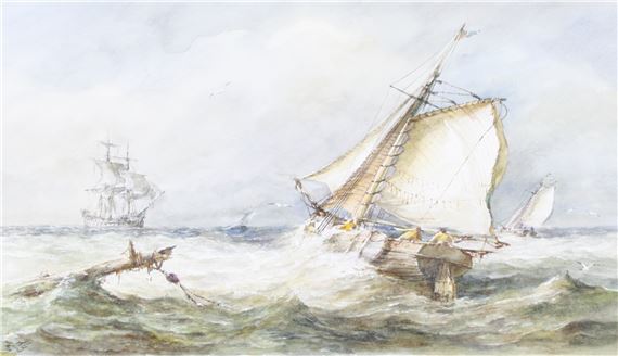 Edward Swan | A breezy day | MutualArt